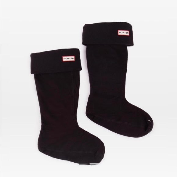 Hunter | Accessories | Hunter Fleece Welly Liners Black | Poshmark